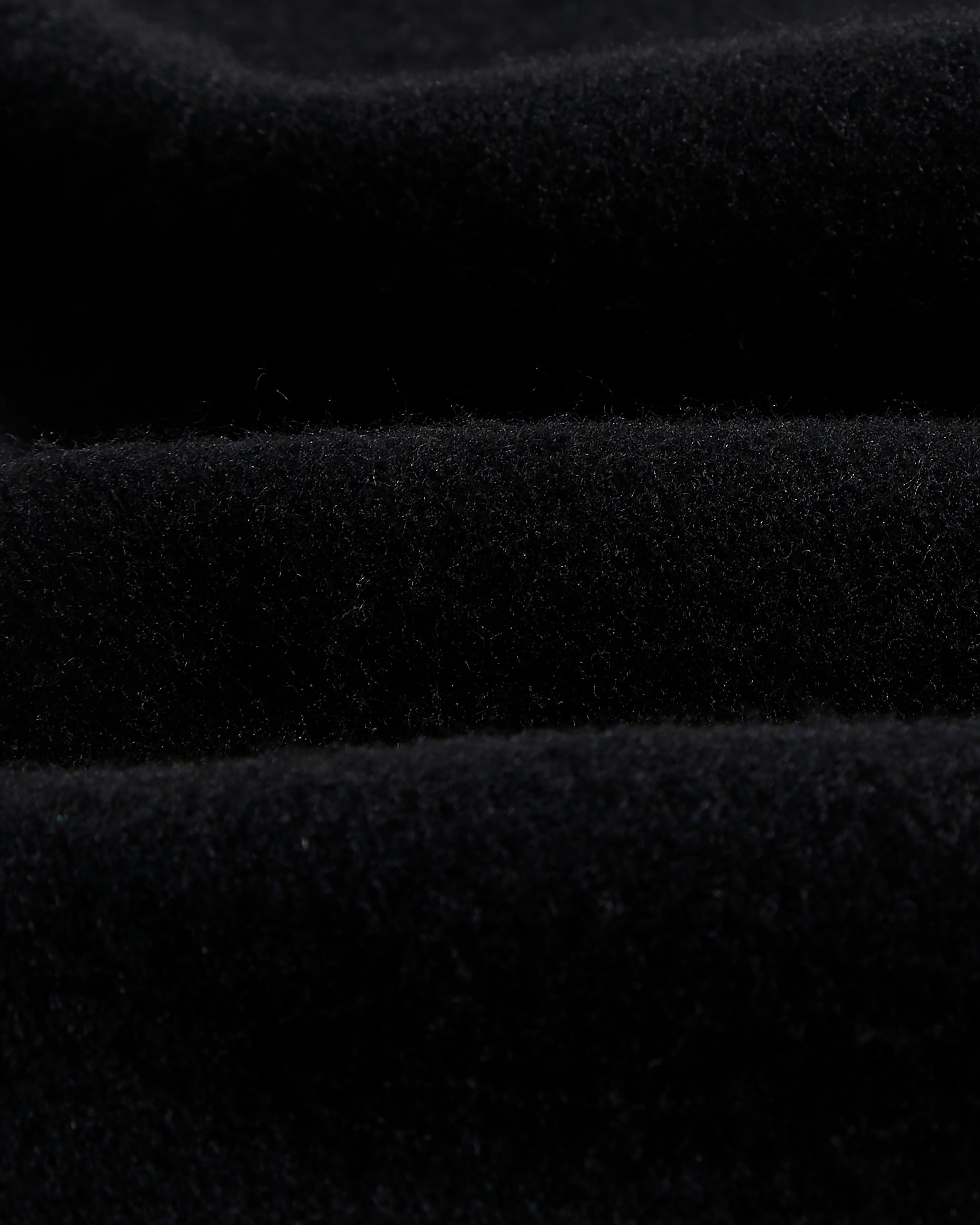 Men's Black Wool Coat & Wax London