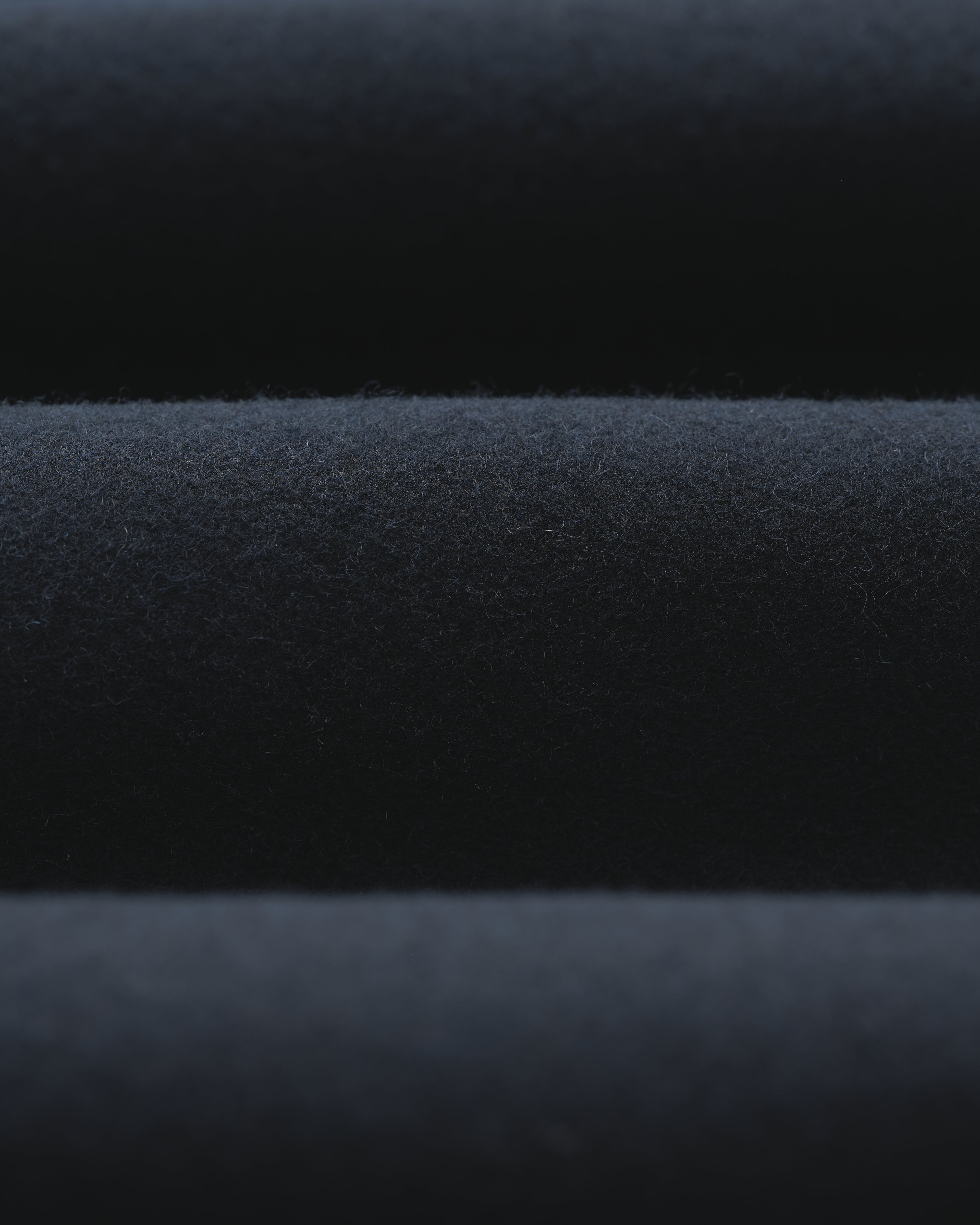 Men's Navy Wool Bomber Jacket & Wax London