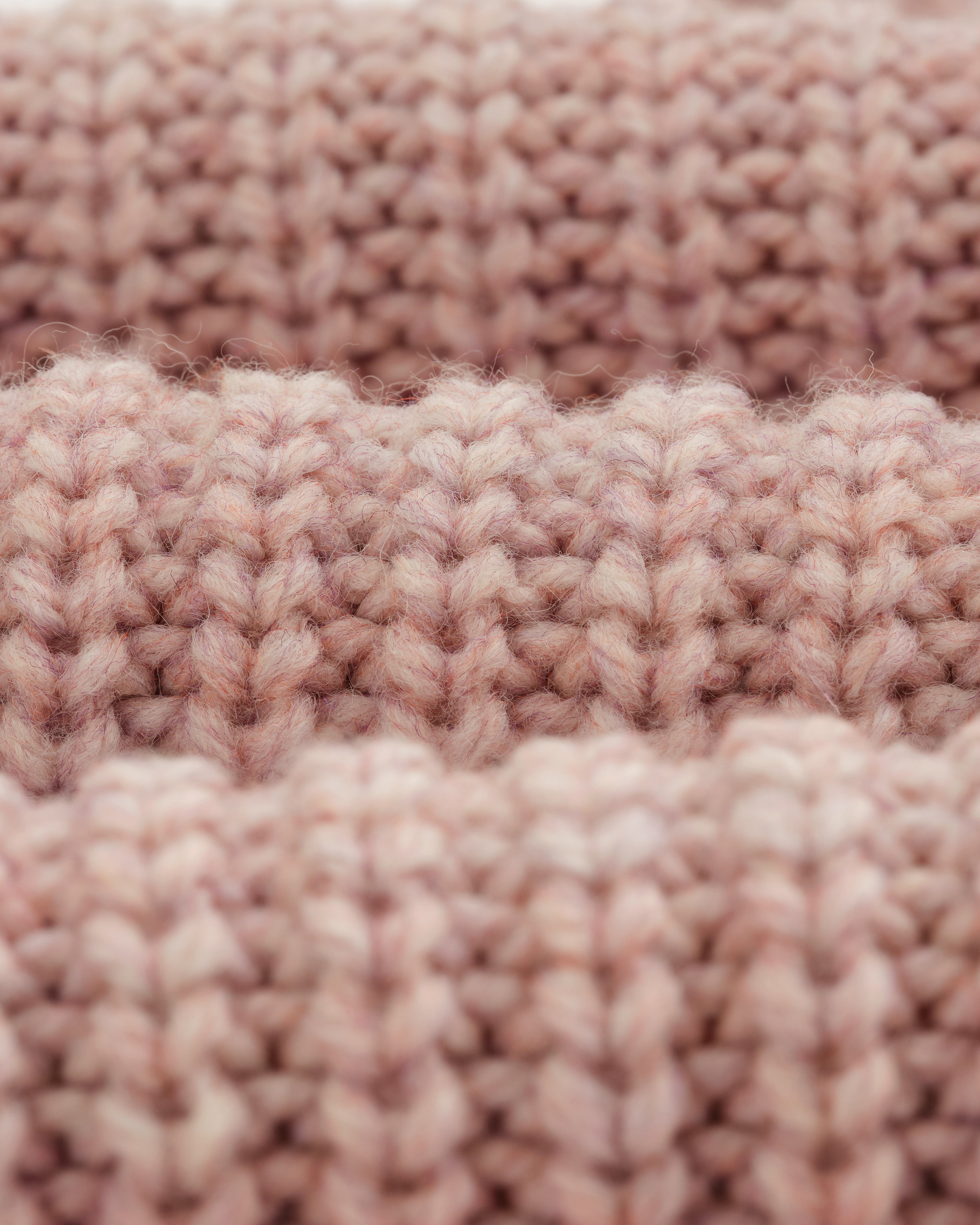 Men's Pink Heavyweight Knit Jumper & Wax London